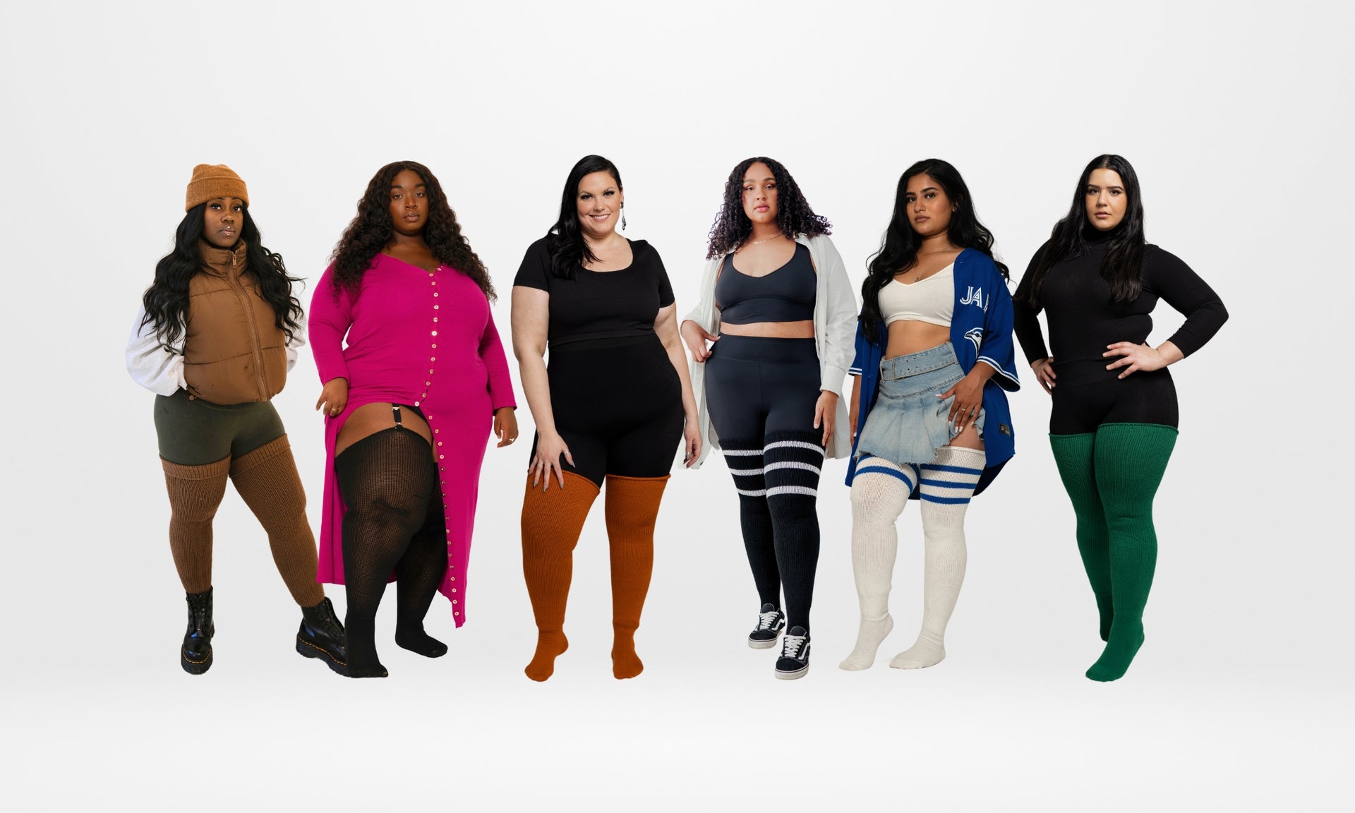 High-Quality Plus-Size Thigh High Socks – Thunda Thighs