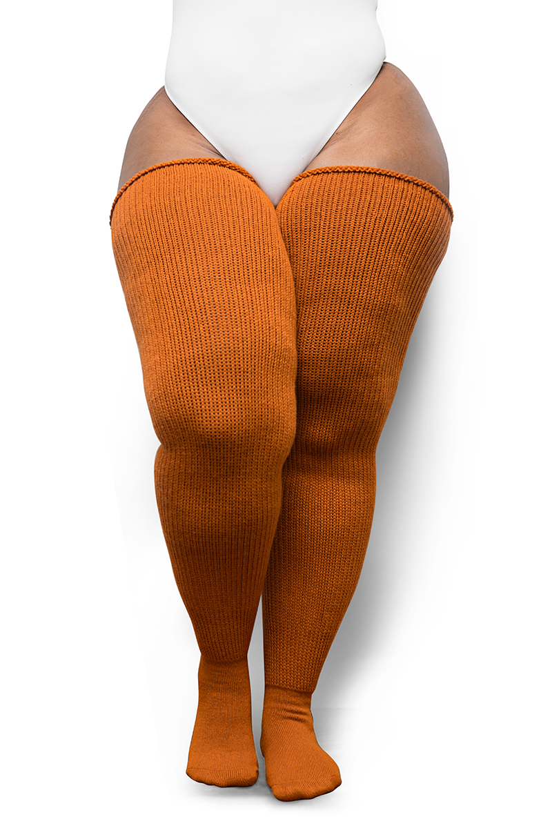 Thunda Thighs Plus Size Thigh High Solid Collection