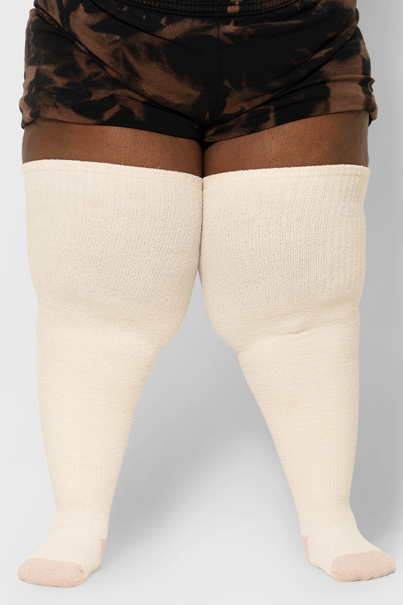 Thunda Thighs Plus Size Thigh High Solid Collection